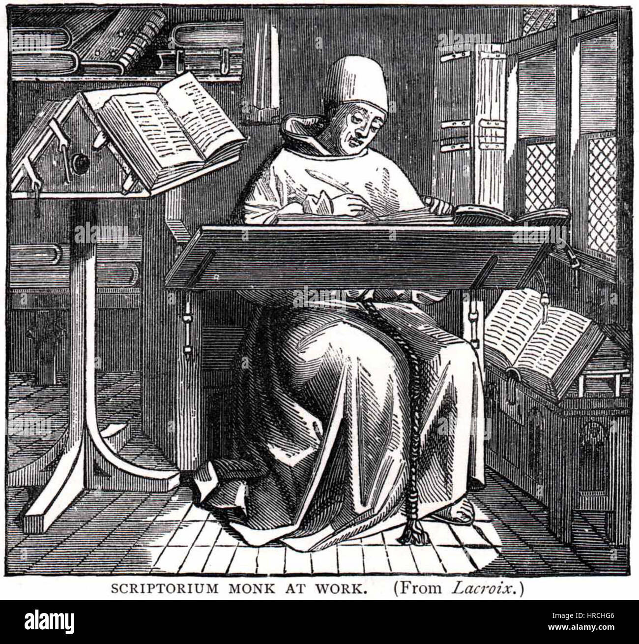 Scriptorium monk immagini e fotografie stock ad alta risoluzione - Alamy
