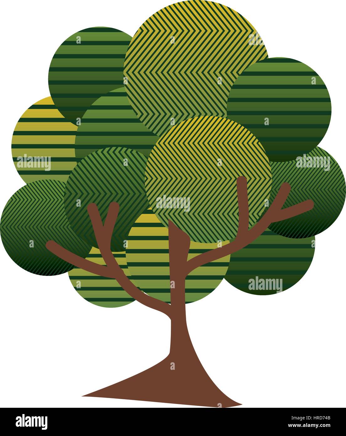 Tronco sottile Immagini Vettoriali Stock - Alamy