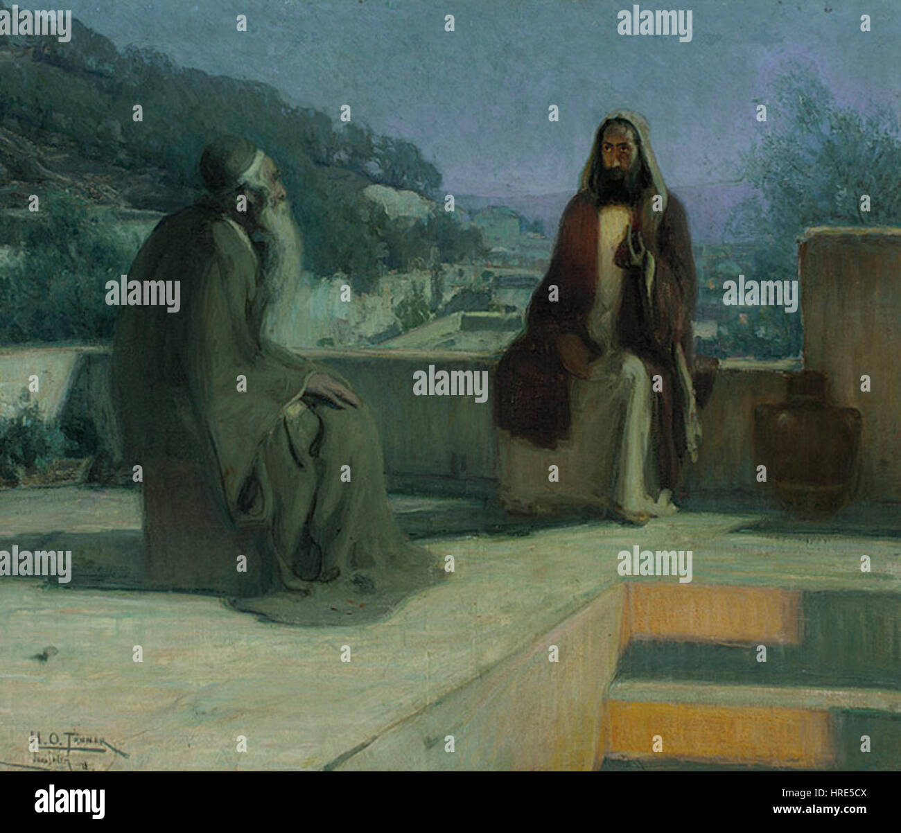 Gesù nicodemus immagini e fotografie stock ad alta risoluzione - Alamy