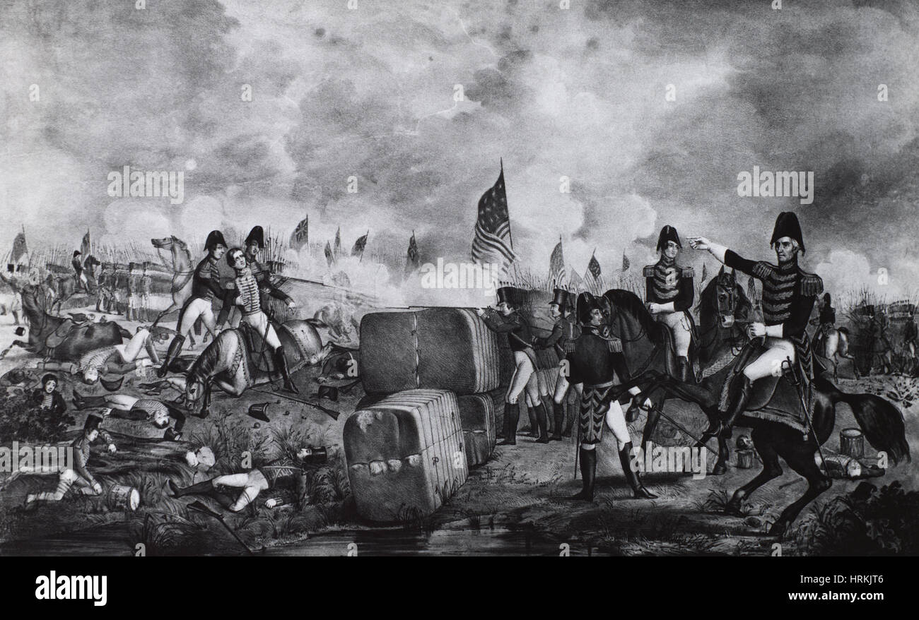 Battaglia di new orleans guerra del 1812 immagini e fotografie stock ad ...