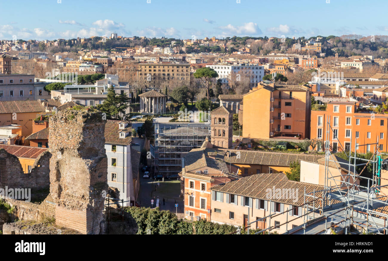 Veduta aerea di roma immagini e fotografie stock ad alta risoluzione ...