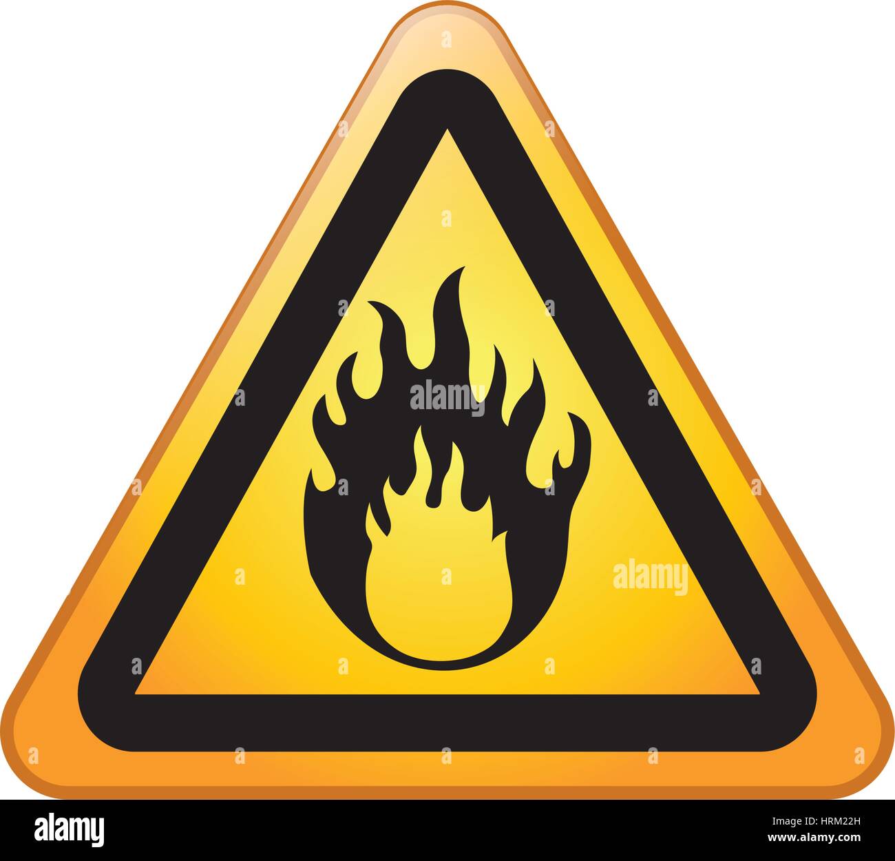 Simbolo Infiammabile Immagini Vettoriali Stock - Alamy