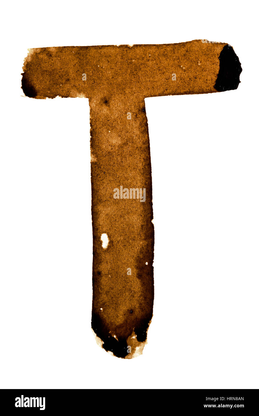 Lettera in grassetto t immagini e fotografie stock ad alta risoluzione ...