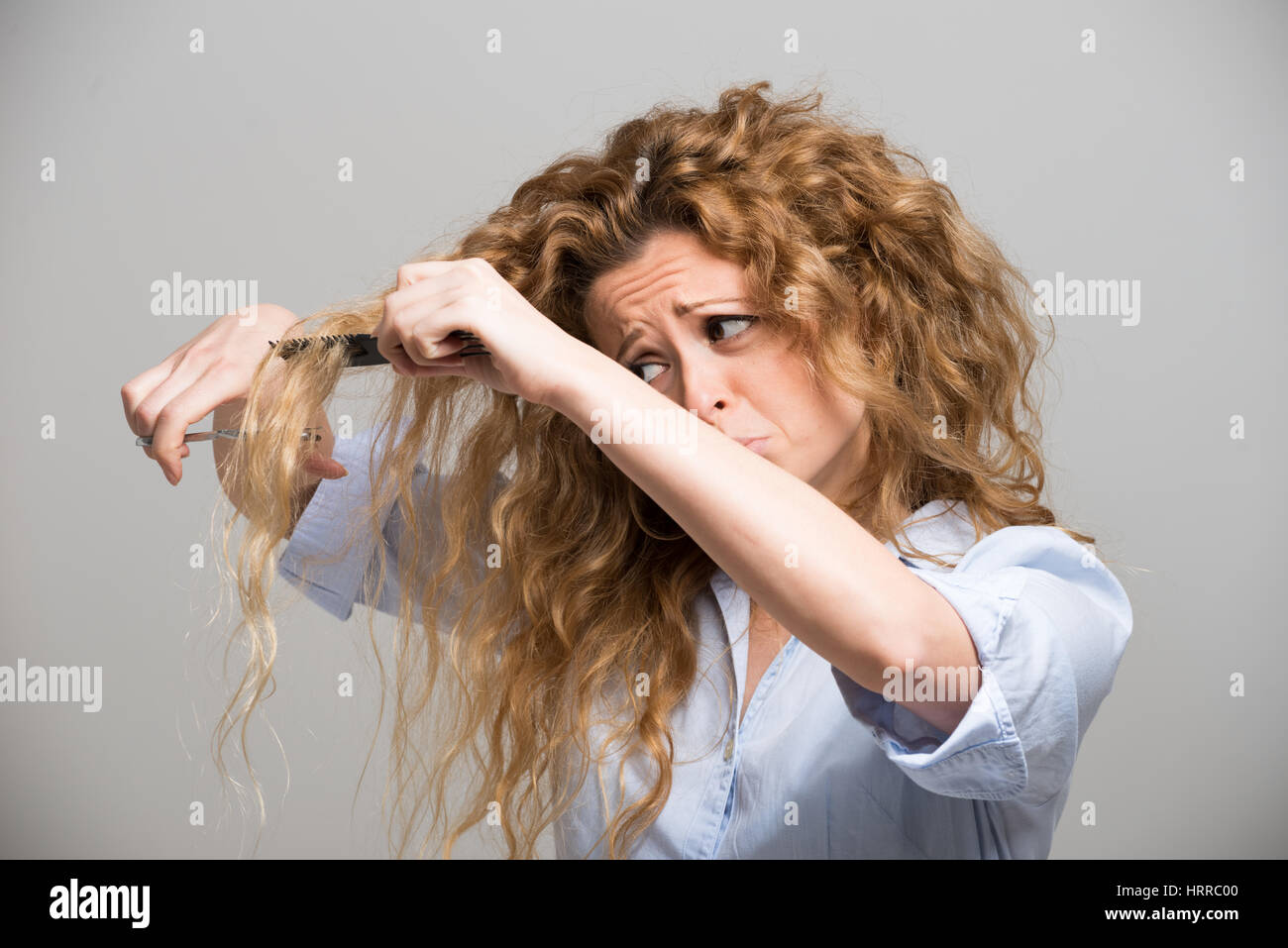 Capelli unti immagini e fotografie stock ad alta risoluzione - Alamy
