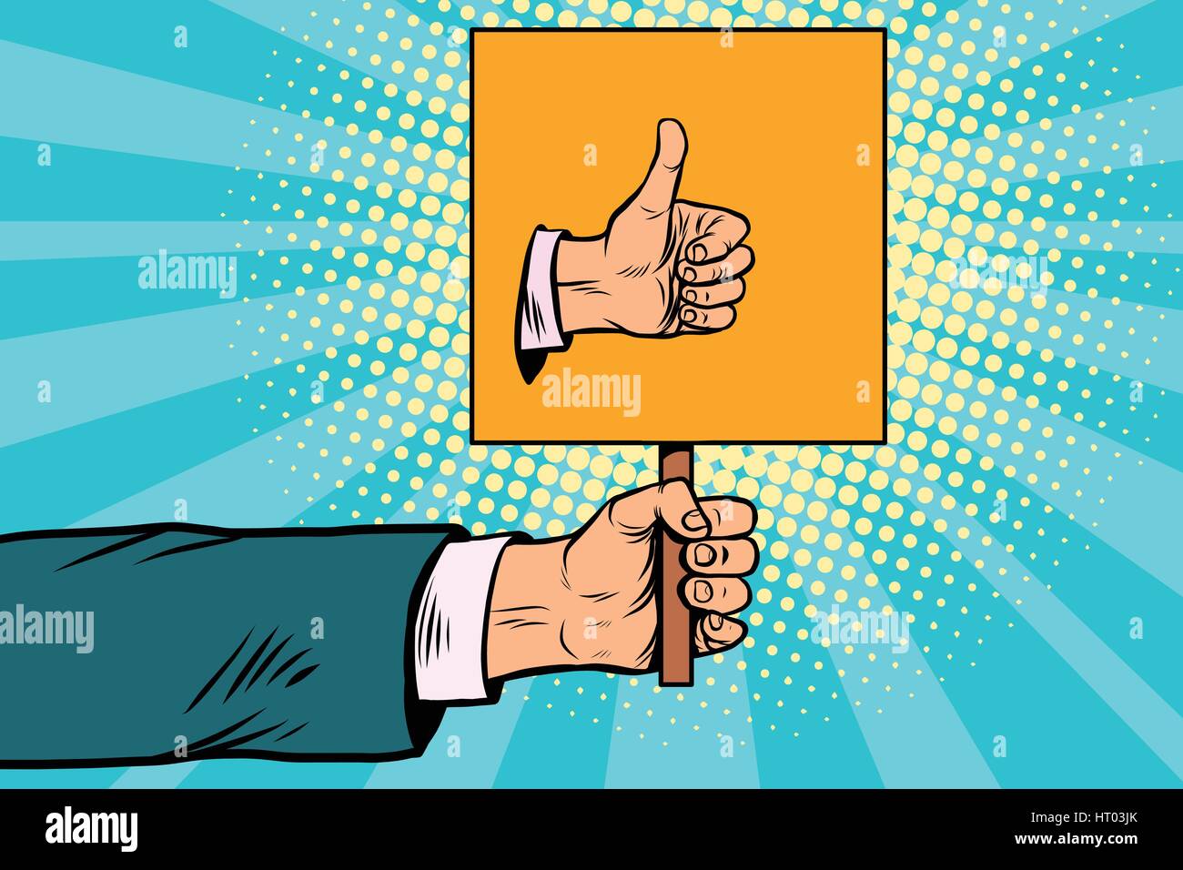 Gesto mano pollice in su vettoriale immagini e fotografie stock ad alta ...