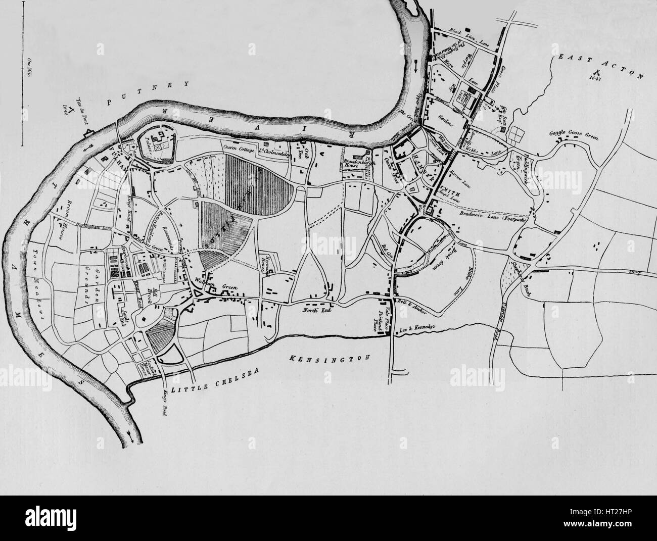 19th century london map immagini e fotografie stock ad alta risoluzione ...