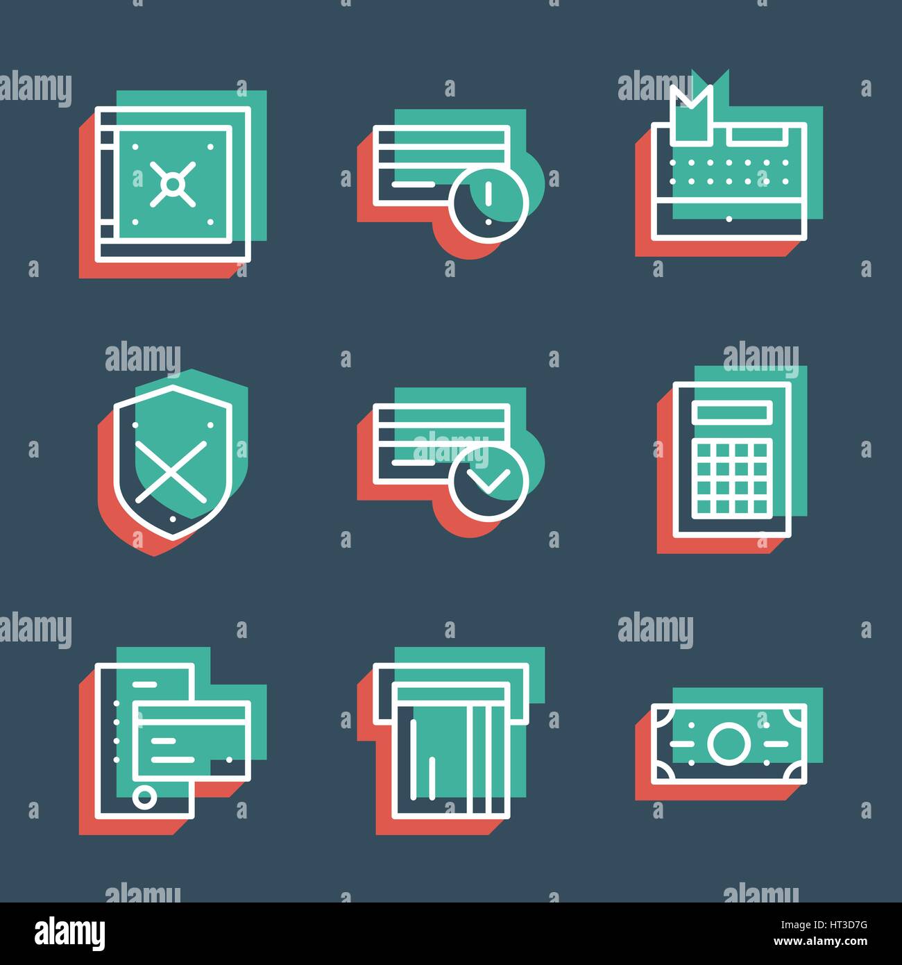 Simbolo di linea Immagini Vettoriali Stock - Alamy