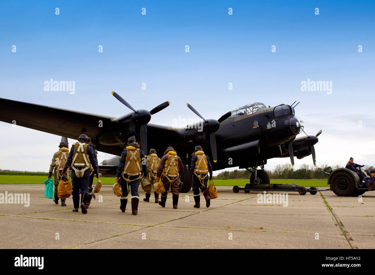 Bombardiere lancaster iconico aereo ww2 immagini e fotografie stock ad ...