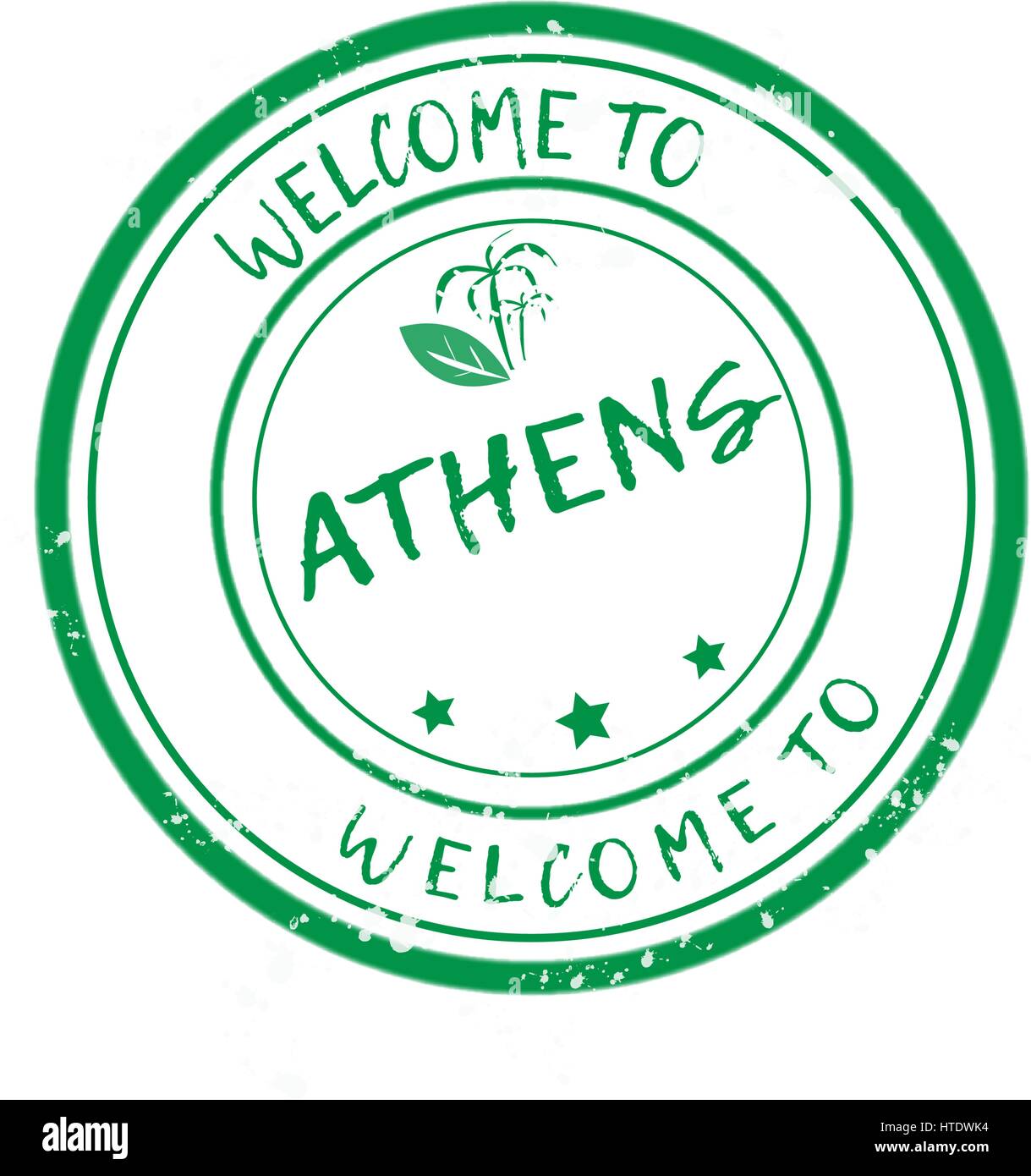 Simbolo di atene grecia Immagini Vettoriali Stock - Alamy