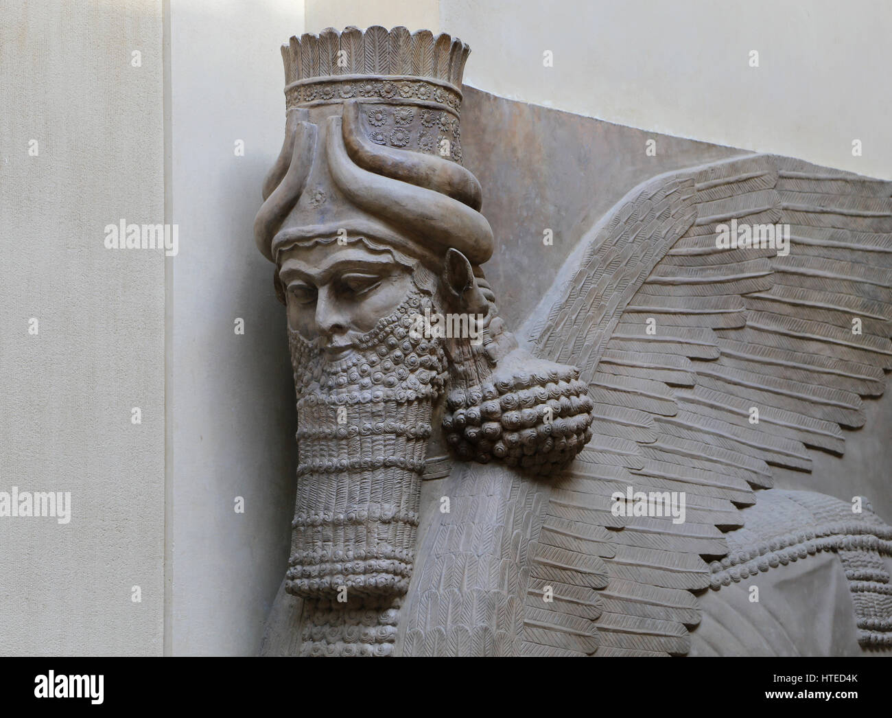 Lamassu dal palazzo di Sargon II Gli Assiri. 721-705 A.C. Khorsabad ...