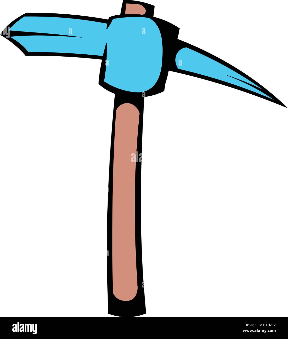 Icona di piccone, icona cartoon Immagine e Vettoriale - Alamy