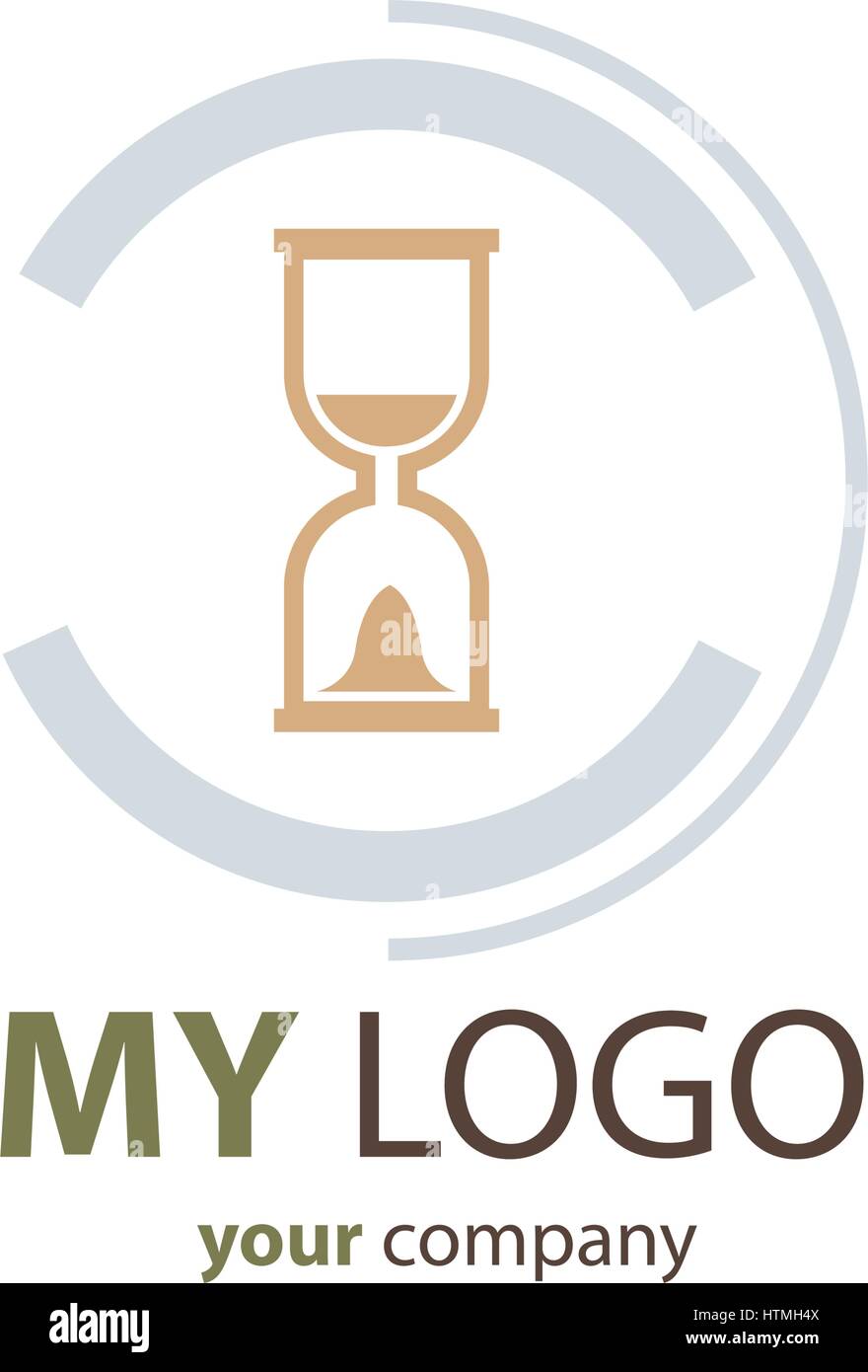 Logo clessidra immagini e fotografie stock ad alta risoluzione - Alamy