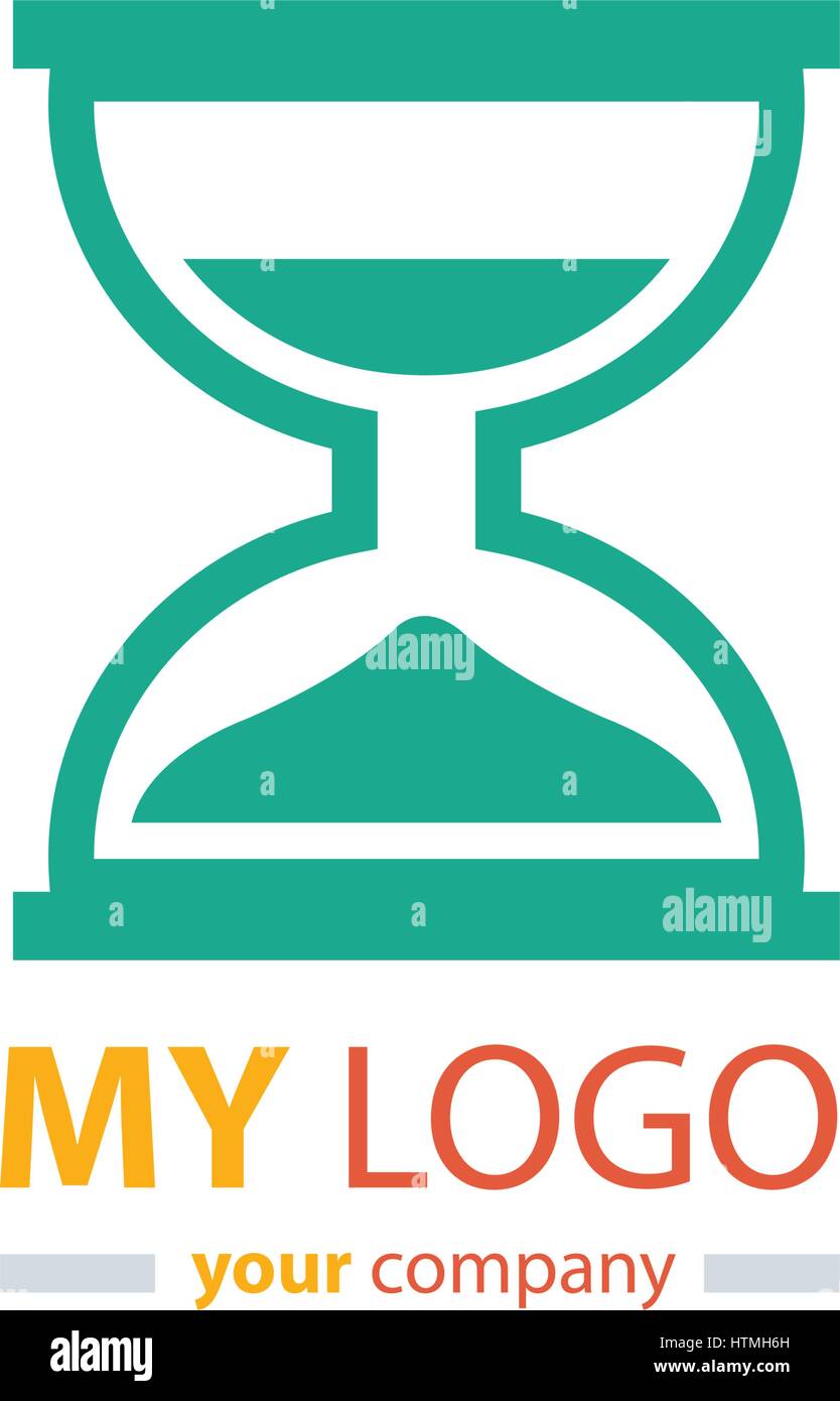 Logo clessidra immagini e fotografie stock ad alta risoluzione - Alamy