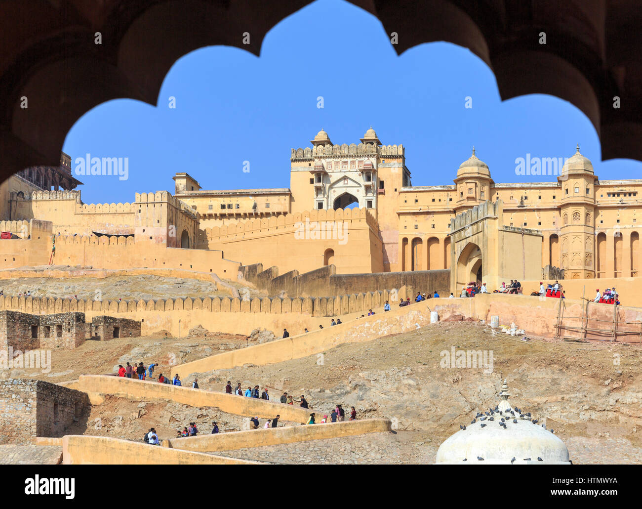 Amber fort jaipur india immagini e fotografie stock ad alta risoluzione ...