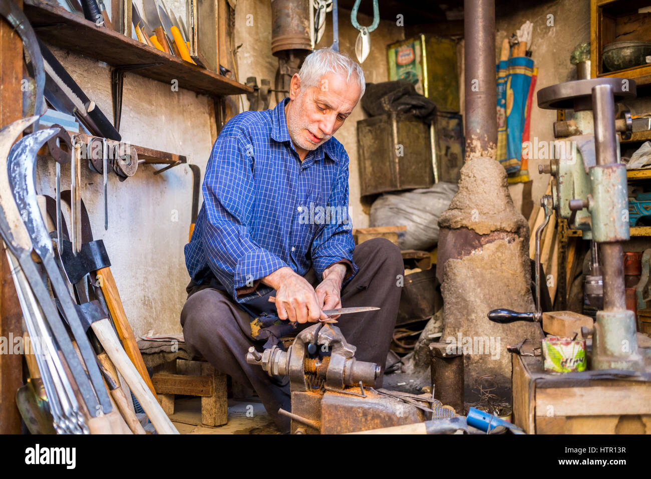Maniscalco al lavoro immagini e fotografie stock ad alta risoluzione ...