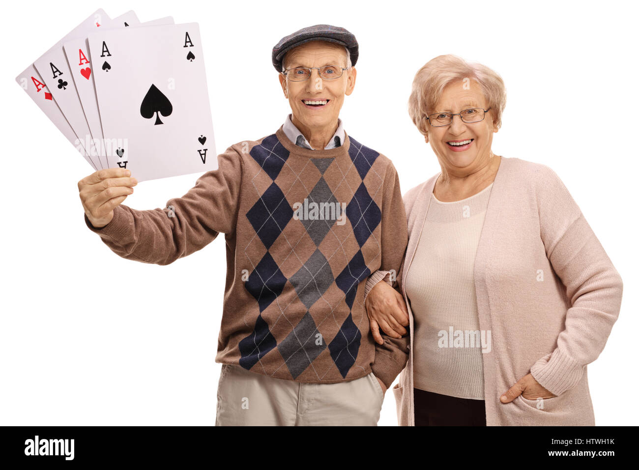 Quattro assi e sfondo bianco immagini e fotografie stock ad alta ...