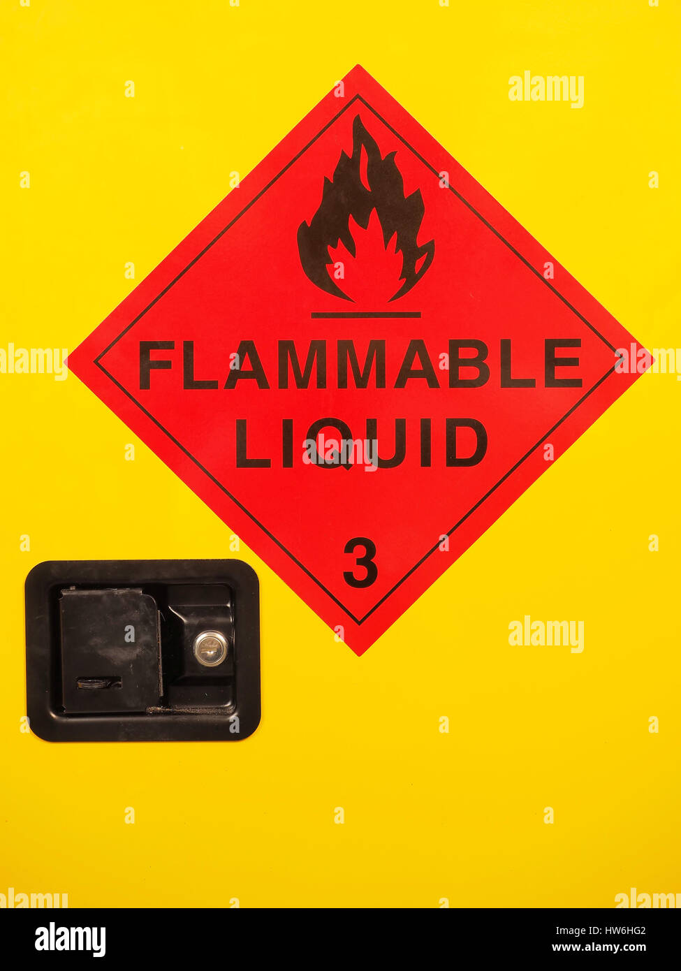 Segnale di pericolo liquido infiammabile immagini e fotografie stock ad ...