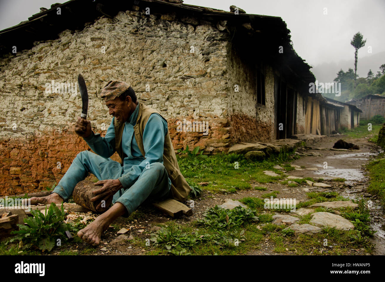 Vita rurale nepal immagini e fotografie stock ad alta risoluzione - Alamy