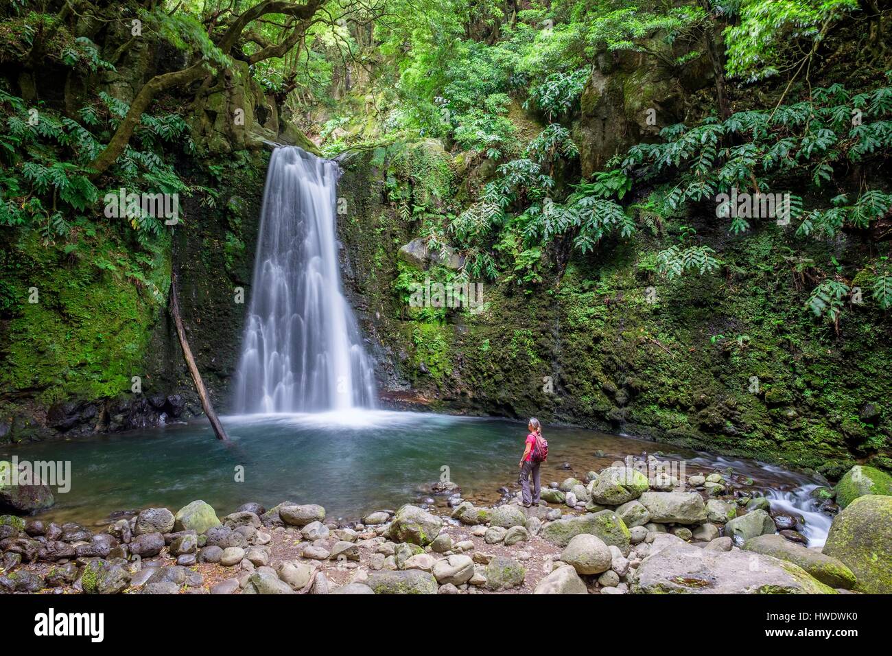 Il Portogallo, arcipelago delle Azzorre, isola Sao Miguel, Faial da ...