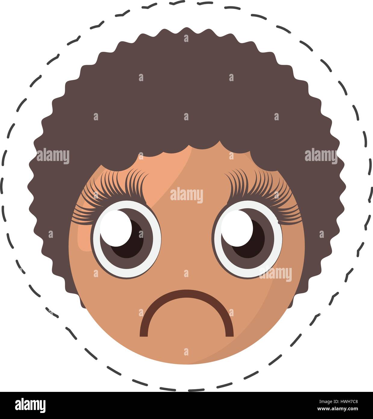 Emoticon Sad Immagini e Fotos Stock - Alamy