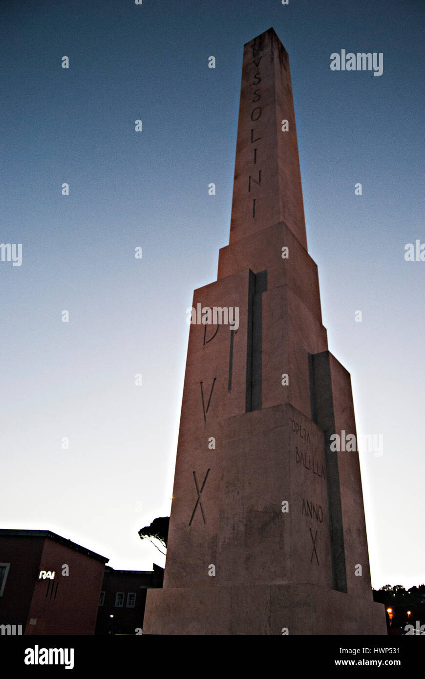 Foro italico rome mussolini immagini e fotografie stock ad alta ...