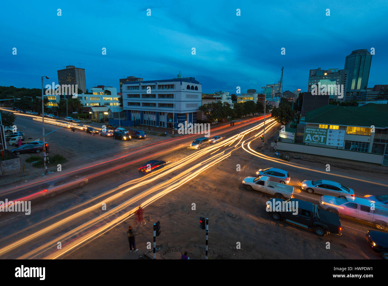 Harare è la capitale dello Zimbabwe Foto stock - Alamy