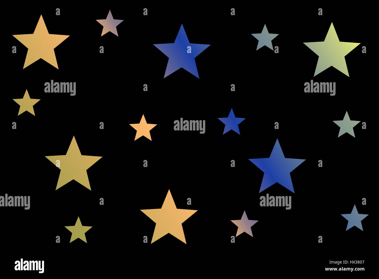 Stelline colorate immagini e fotografie stock ad alta risoluzione - Alamy