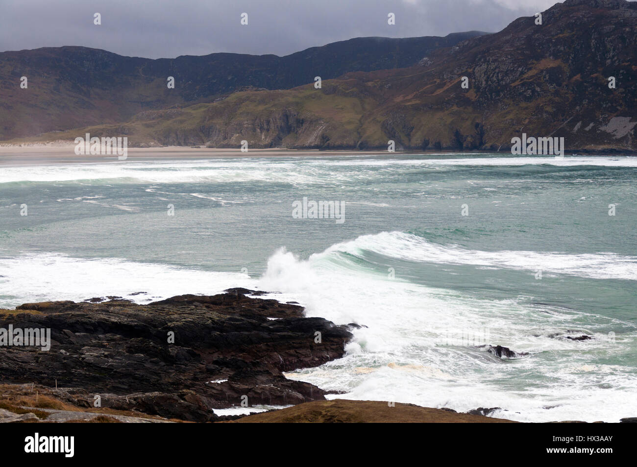 Spiaggia di surf del donegal immagini e fotografie stock ad alta ...
