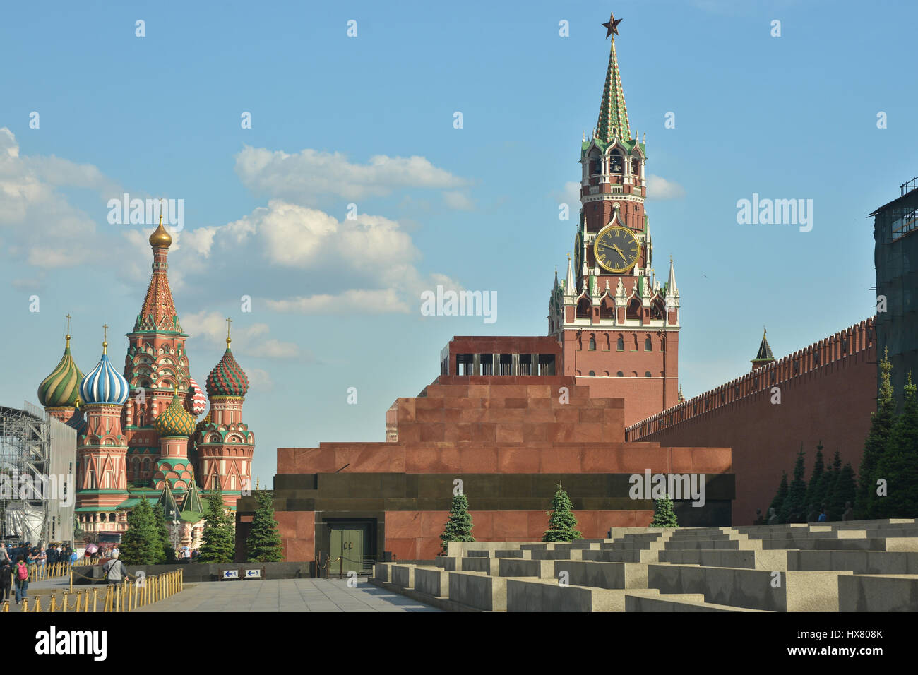 Mausoleo di lenin nel quadrato rosso immagini e fotografie stock ad ...