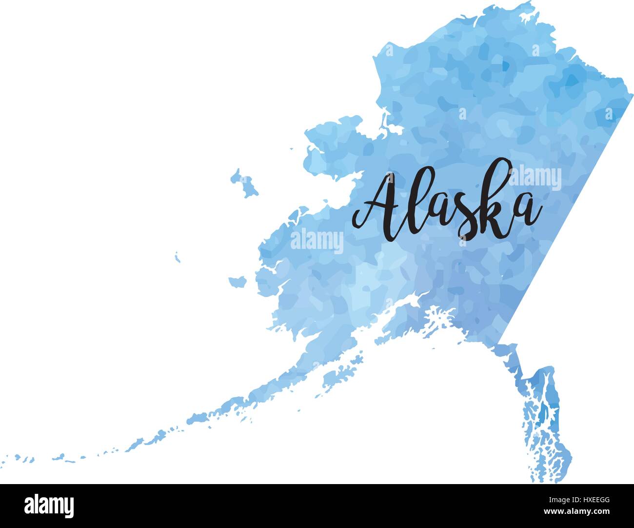Confini dell'alaska Immagini Vettoriali Stock - Alamy