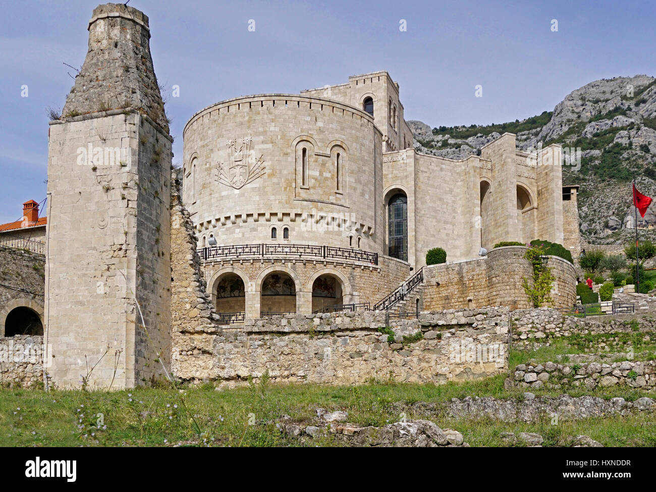 Kruja castle albania immagini e fotografie stock ad alta risoluzione ...