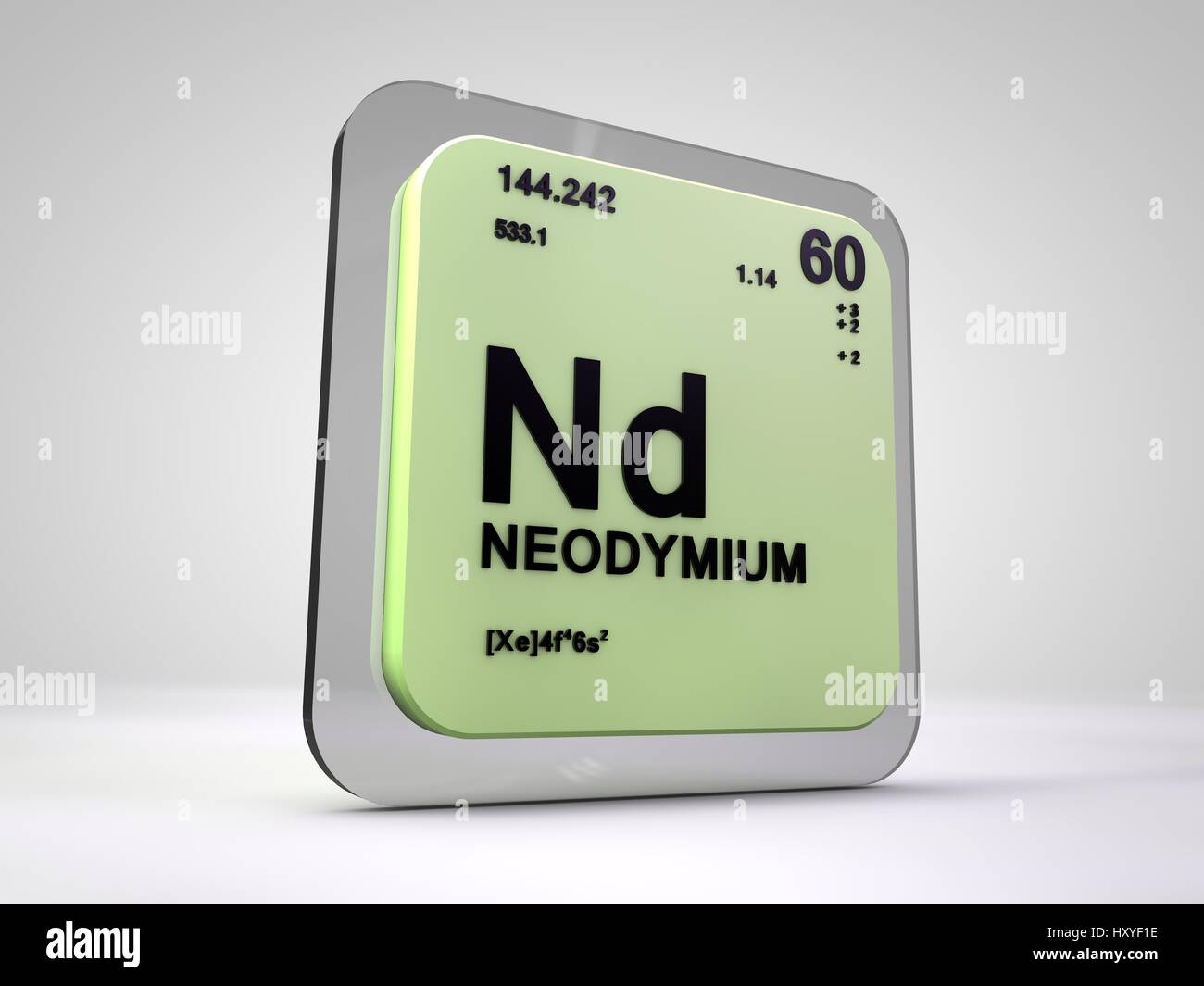 Simbolo al neodimio immagini e fotografie stock ad alta risoluzione - Alamy