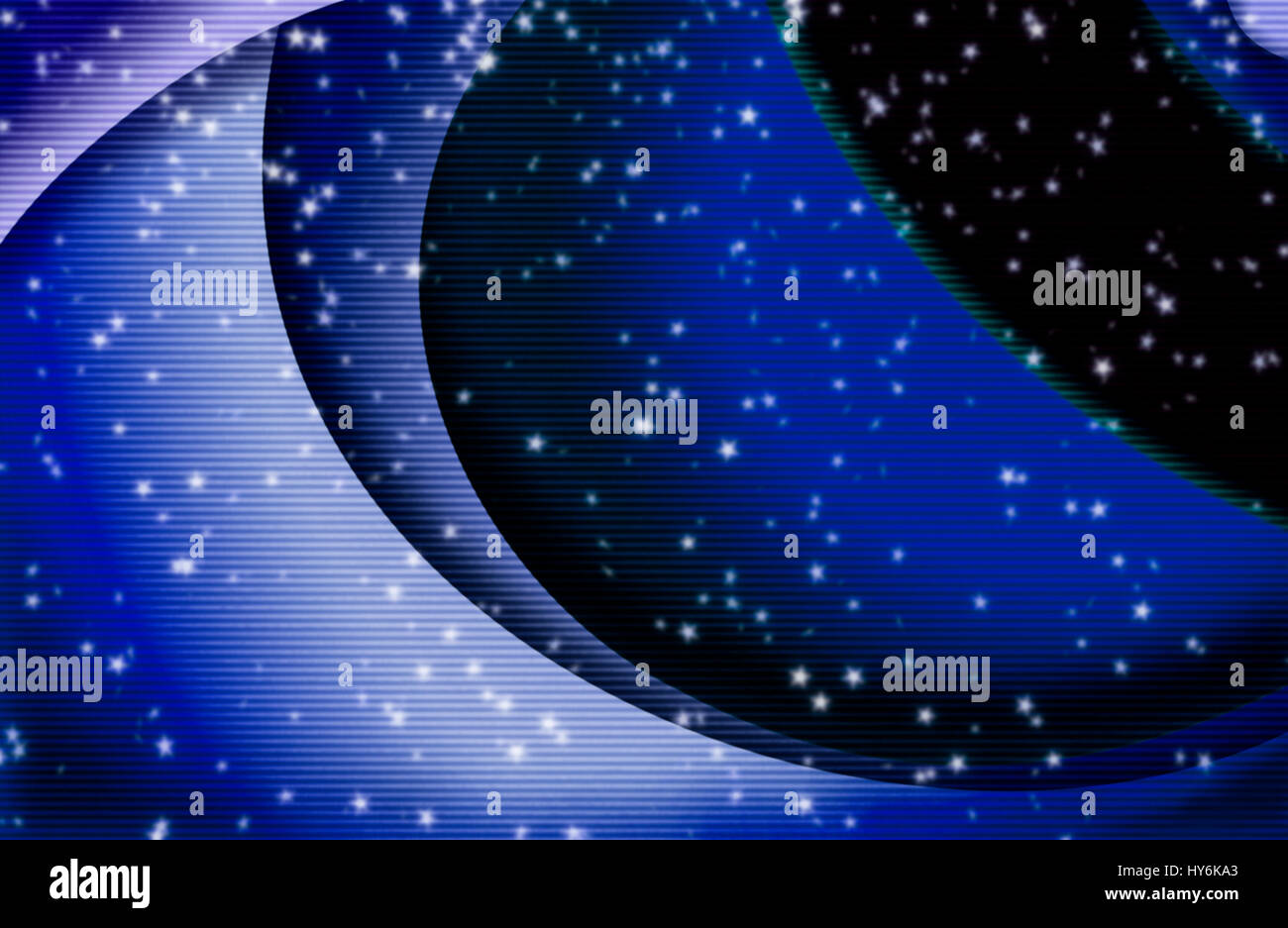 Abstract virtuale digitale high-tech con sfondo blu luminoso di colori ...