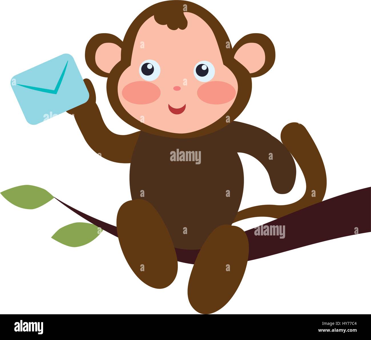 Message envelope cartoon draw vector immagini e fotografie stock ad ...