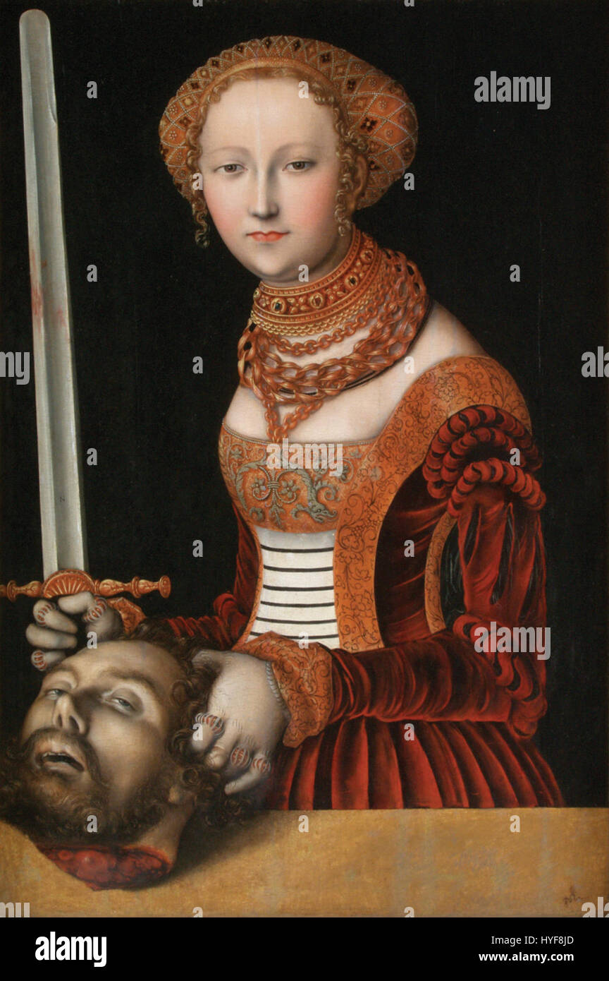 Lucas cranach judith holofernes immagini e fotografie stock ad alta ...