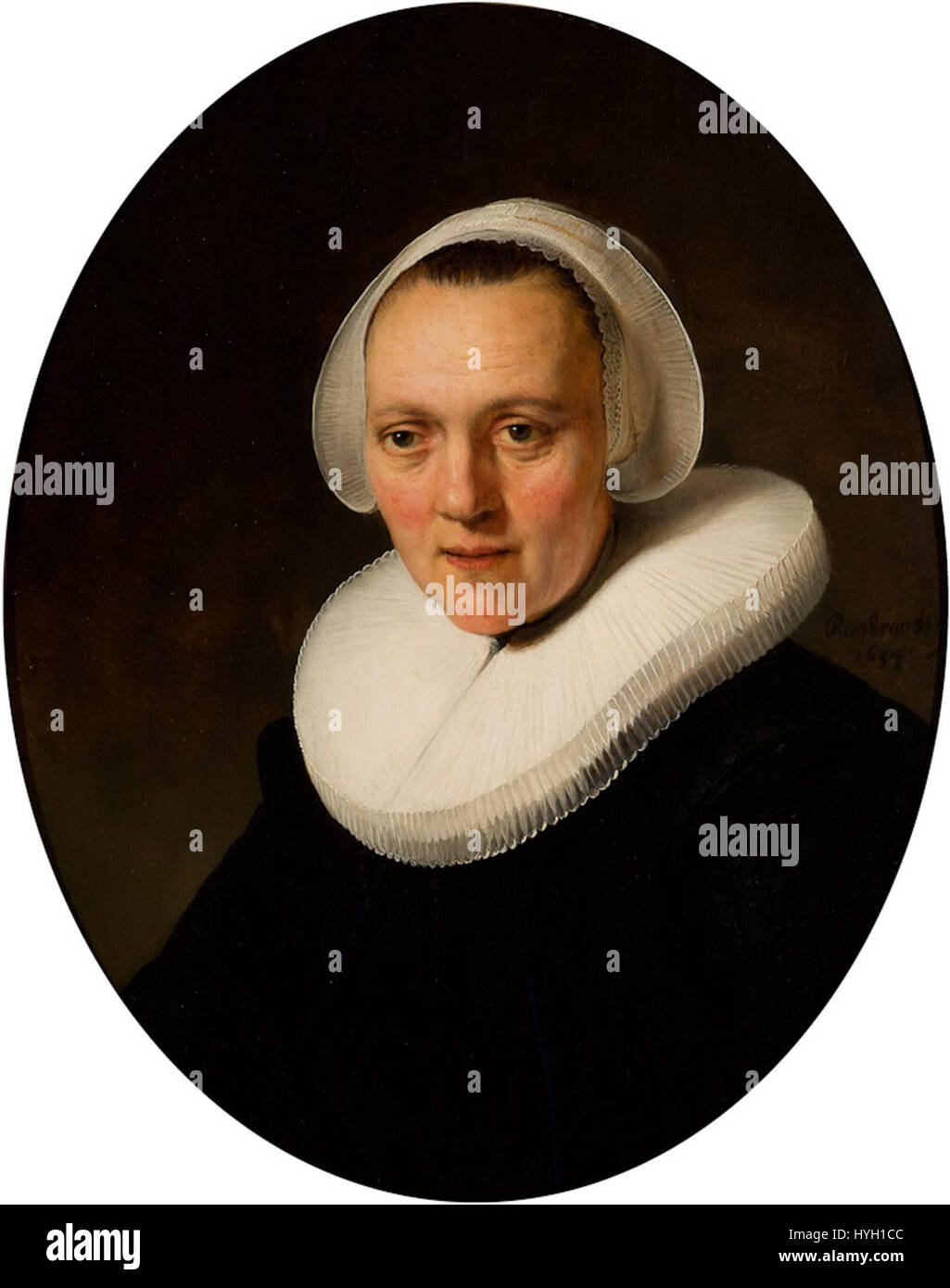 Rembrandt van rijn an old woman immagini e fotografie stock ad alta ...