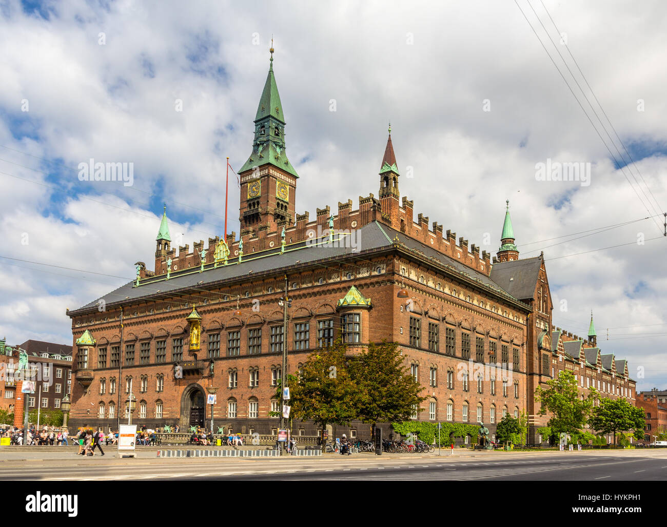Torre dell'orologio della danimarca copenaghen immagini e fotografie ...