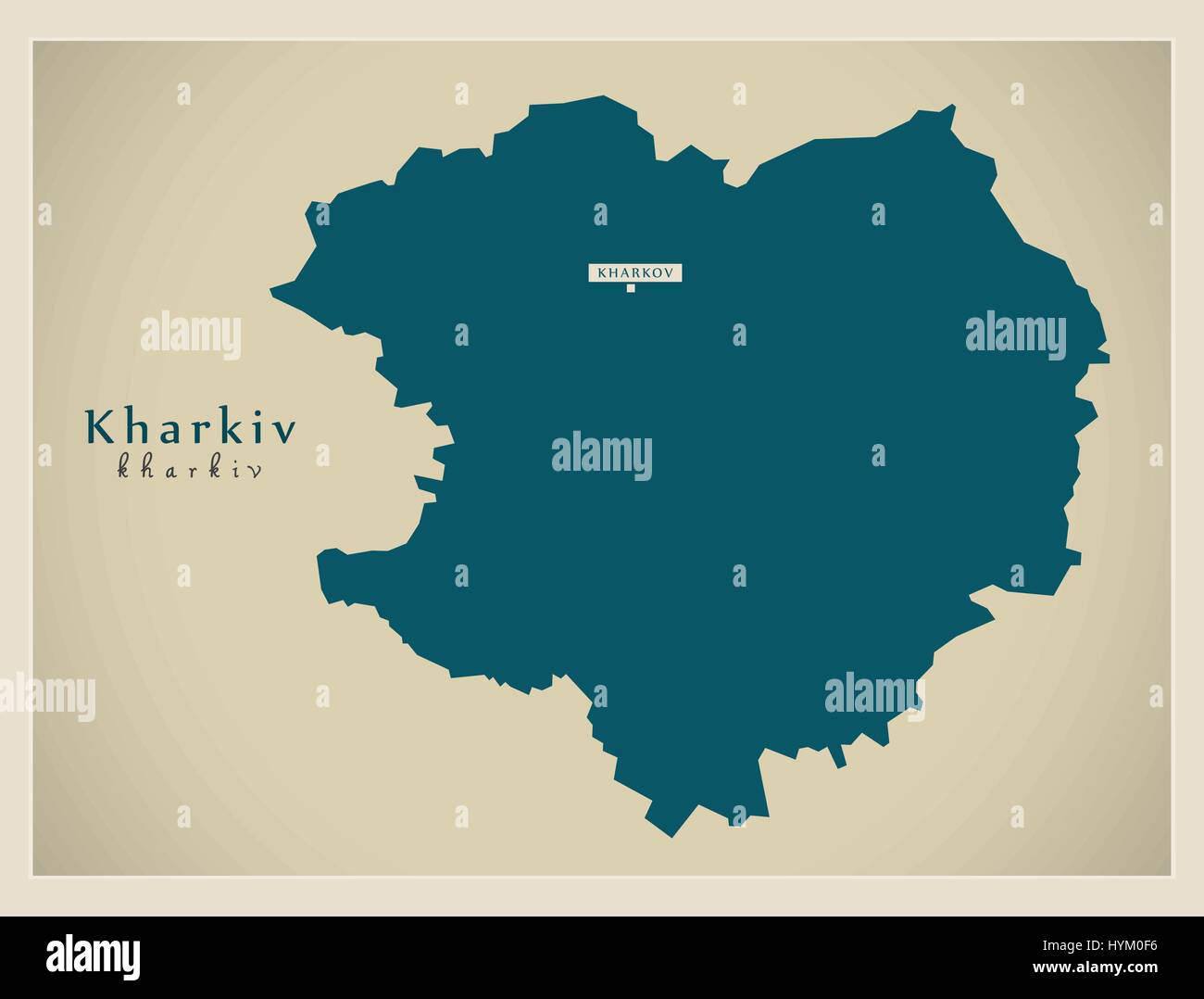 Kharkiv map vector immagini e fotografie stock ad alta risoluzione - Alamy