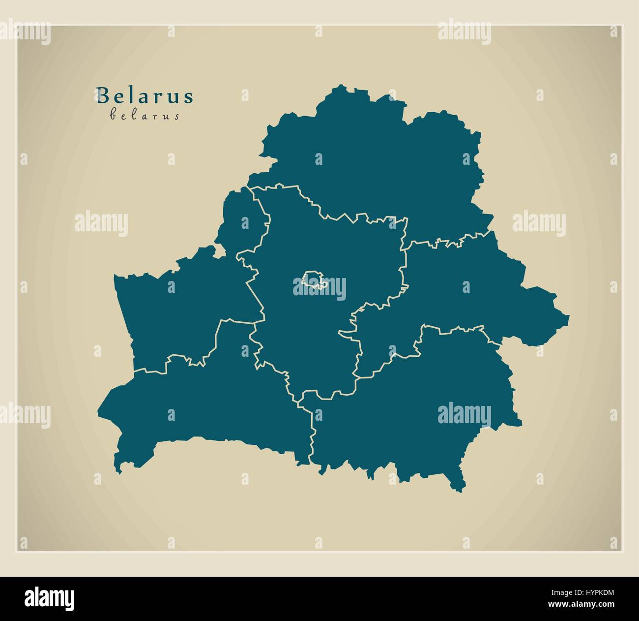 Belarus map geography Immagini Vettoriali Stock - Alamy