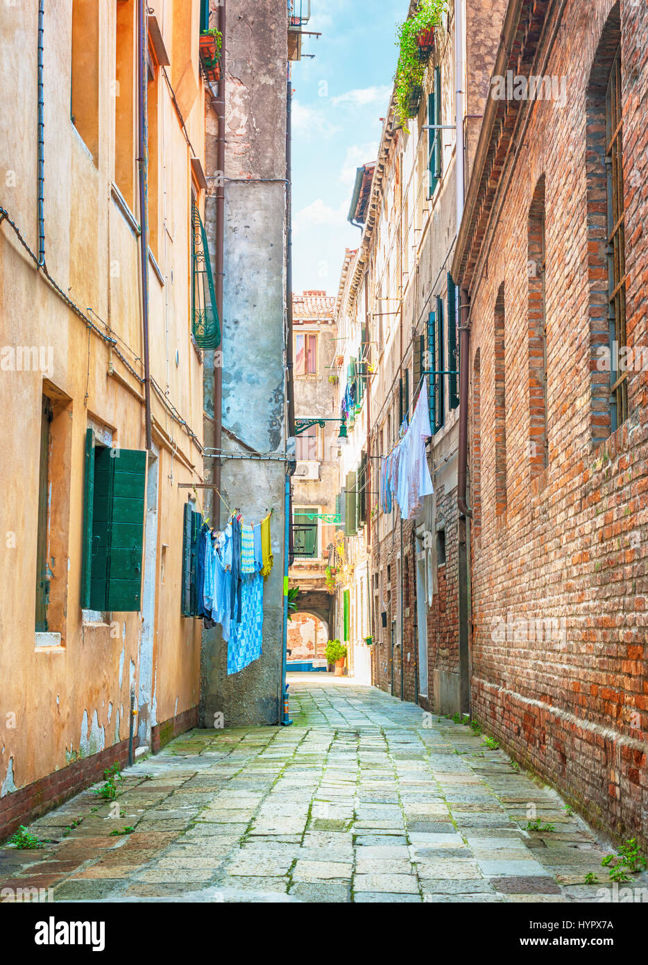 Vista strada veneziana immagini e fotografie stock ad alta risoluzione ...