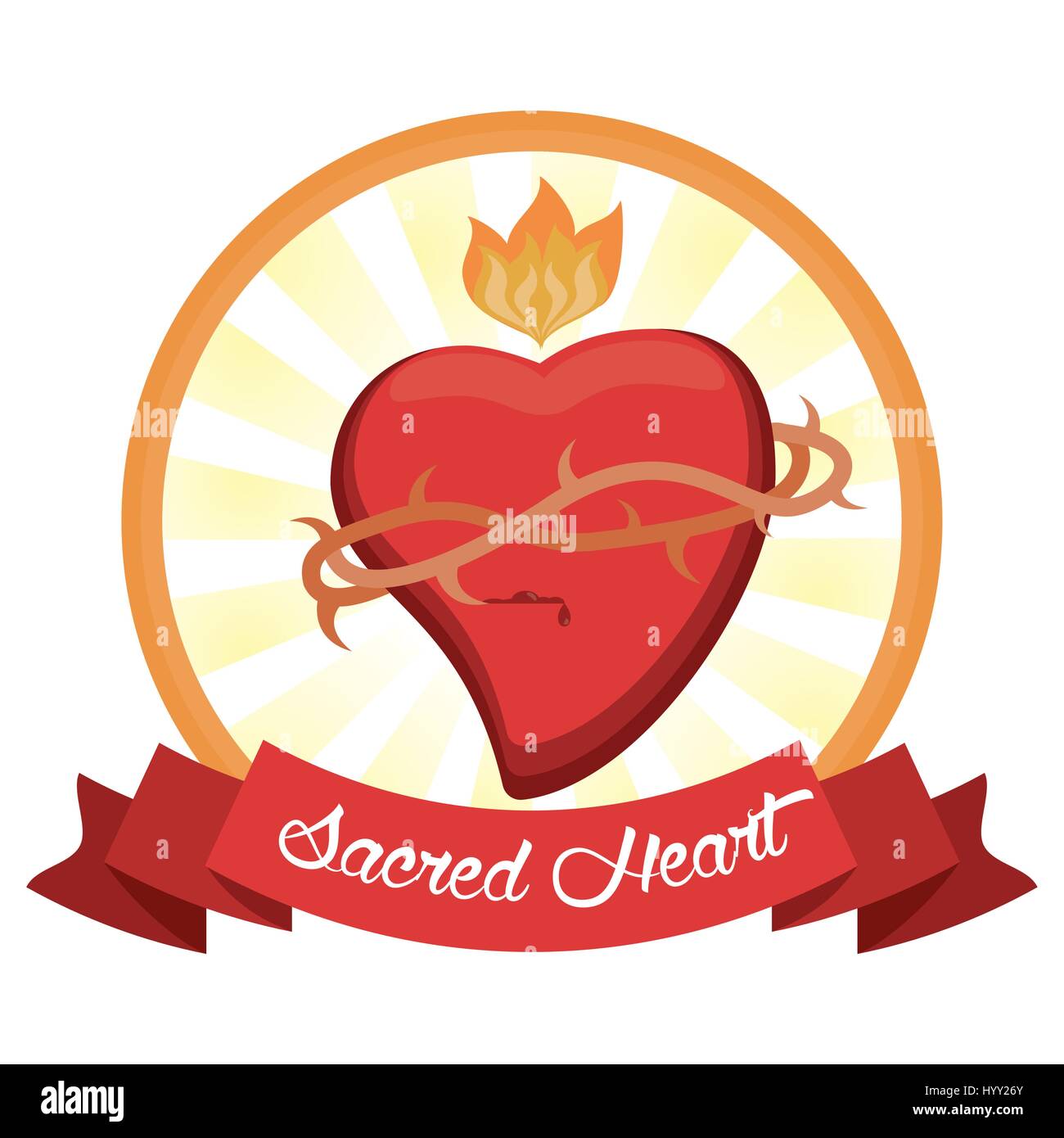 Sacro cuore di gesù Immagini senza sfondo e Foto Stock ritagliate - Alamy