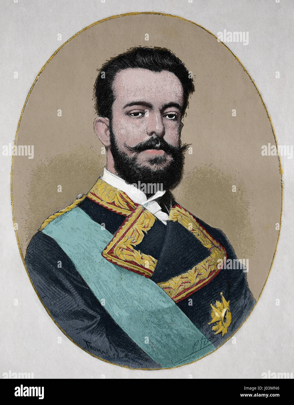 Amadeo I di Spagna (1845-1890). Re di Spagna dalla Casa di Savoia ...