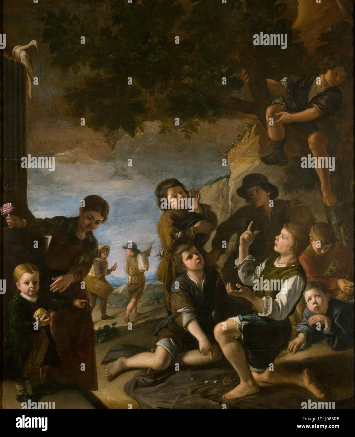 Niños jugando a los dadi, de Pedro Núñez de Villavicencio (Museo del ...