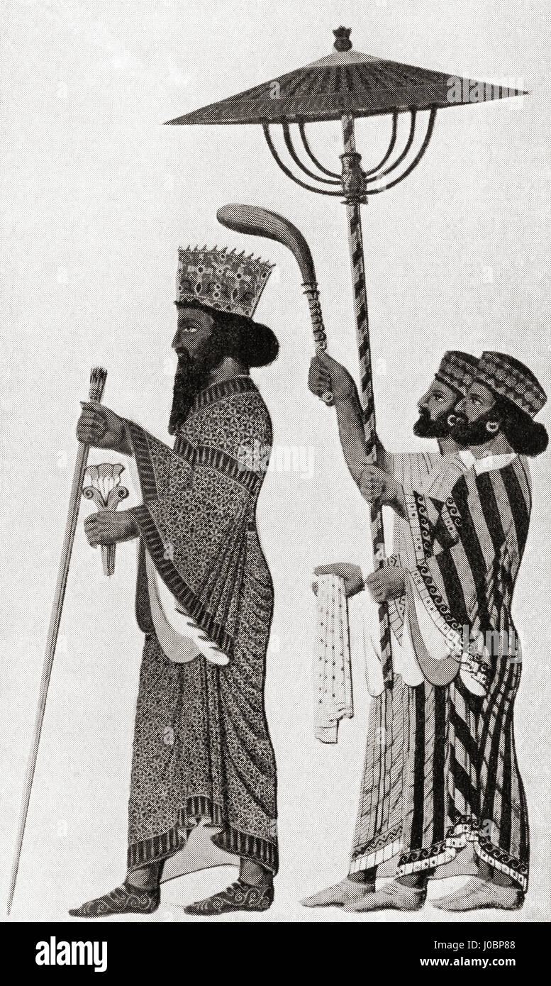 Dario I aka Dario il Grande, c. 550-486 BC. Terzo re dei Persiani ...