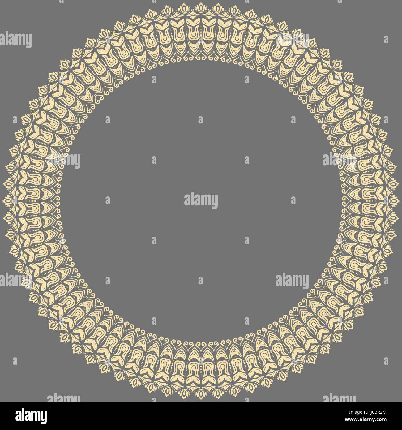 Cornice dorata rotonda immagini e fotografie stock ad alta risoluzione ...