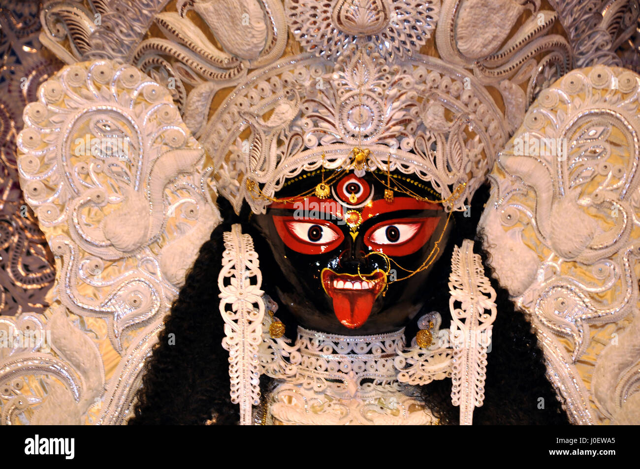 Goddess kali festival immagini e fotografie stock ad alta risoluzione ...