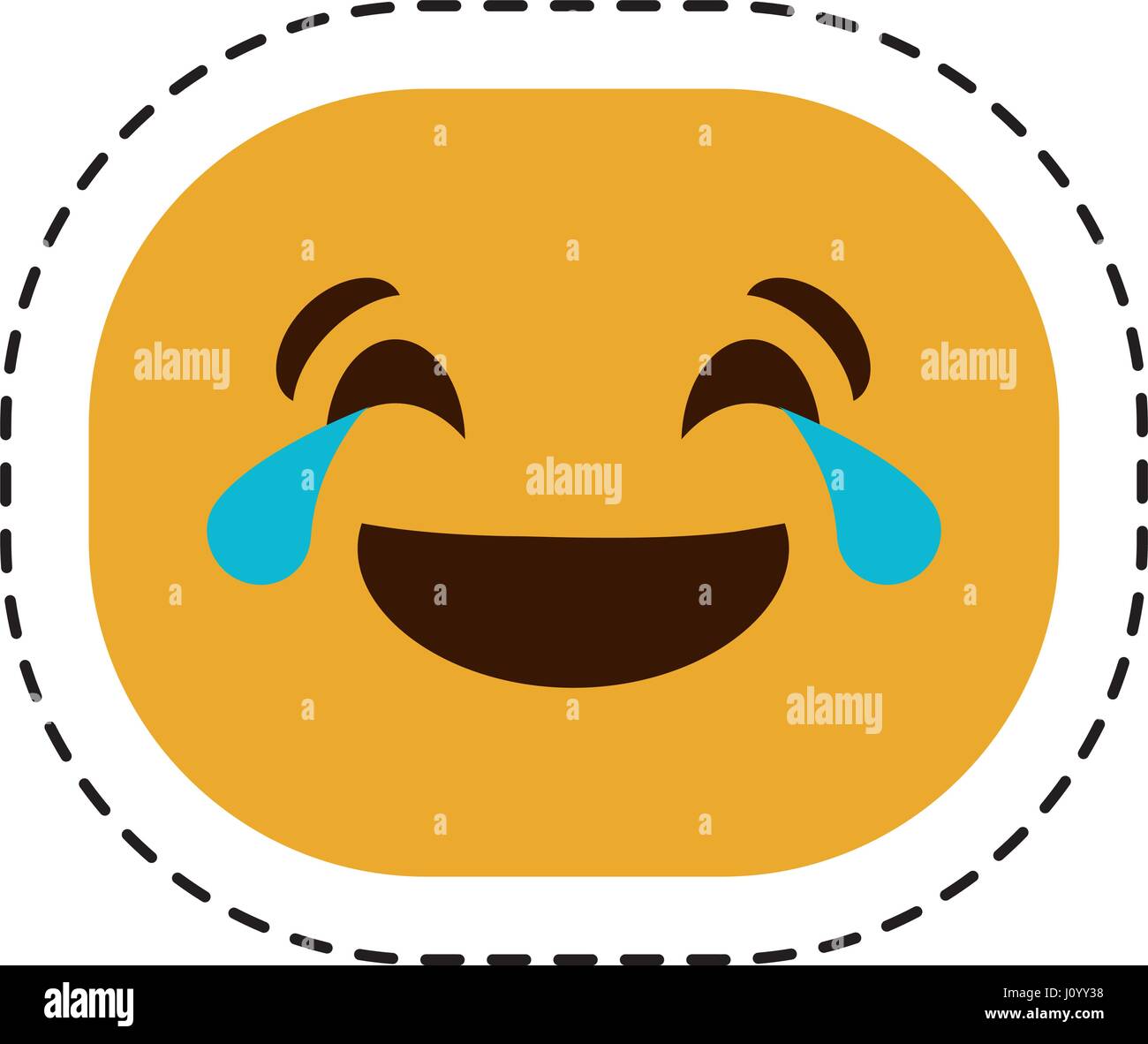 Emoji Che Ride Disegno Immagini Vettoriali Stock - Alamy