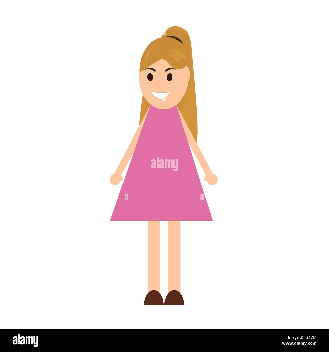 Woman cartoon Immagini Vettoriali Stock - Alamy