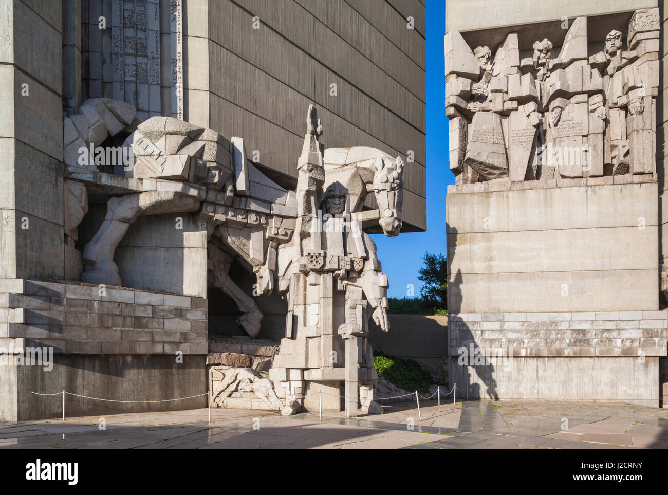 La Bulgaria, centrale Monti, Shumen, dell'epoca sovietica, creatori di ...