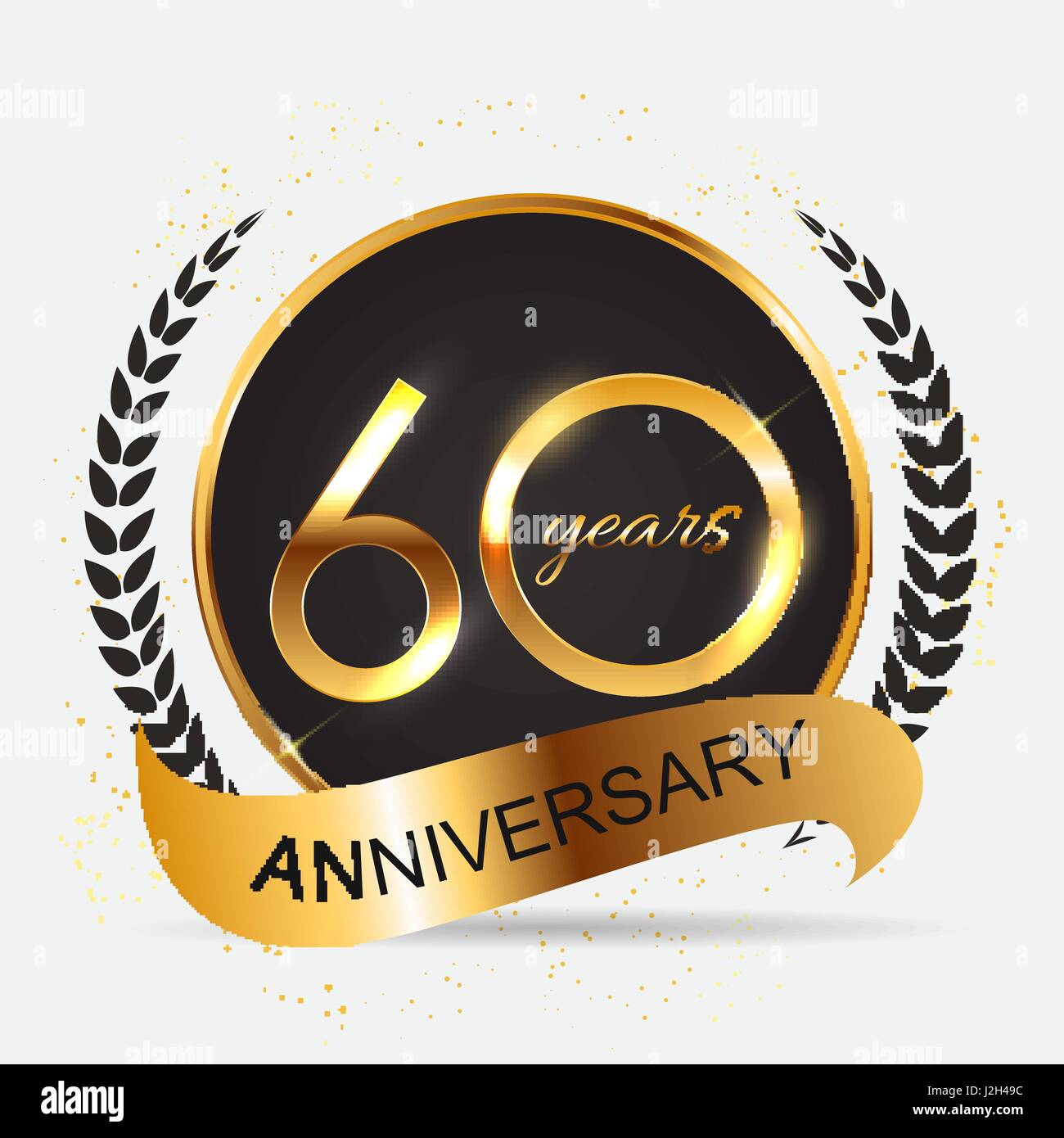 Età di 60 anni Immagini Vettoriali Stock - Alamy